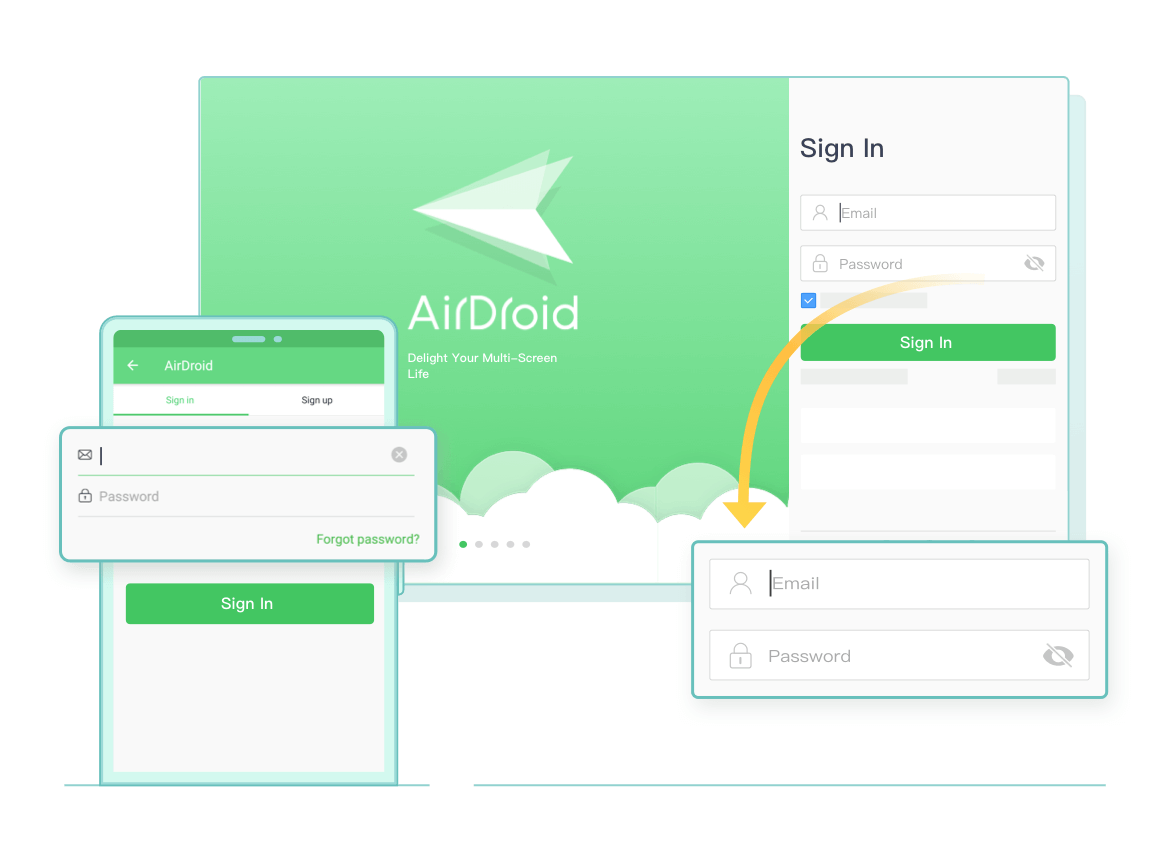 感谢您安装 AirDroid 个人版！